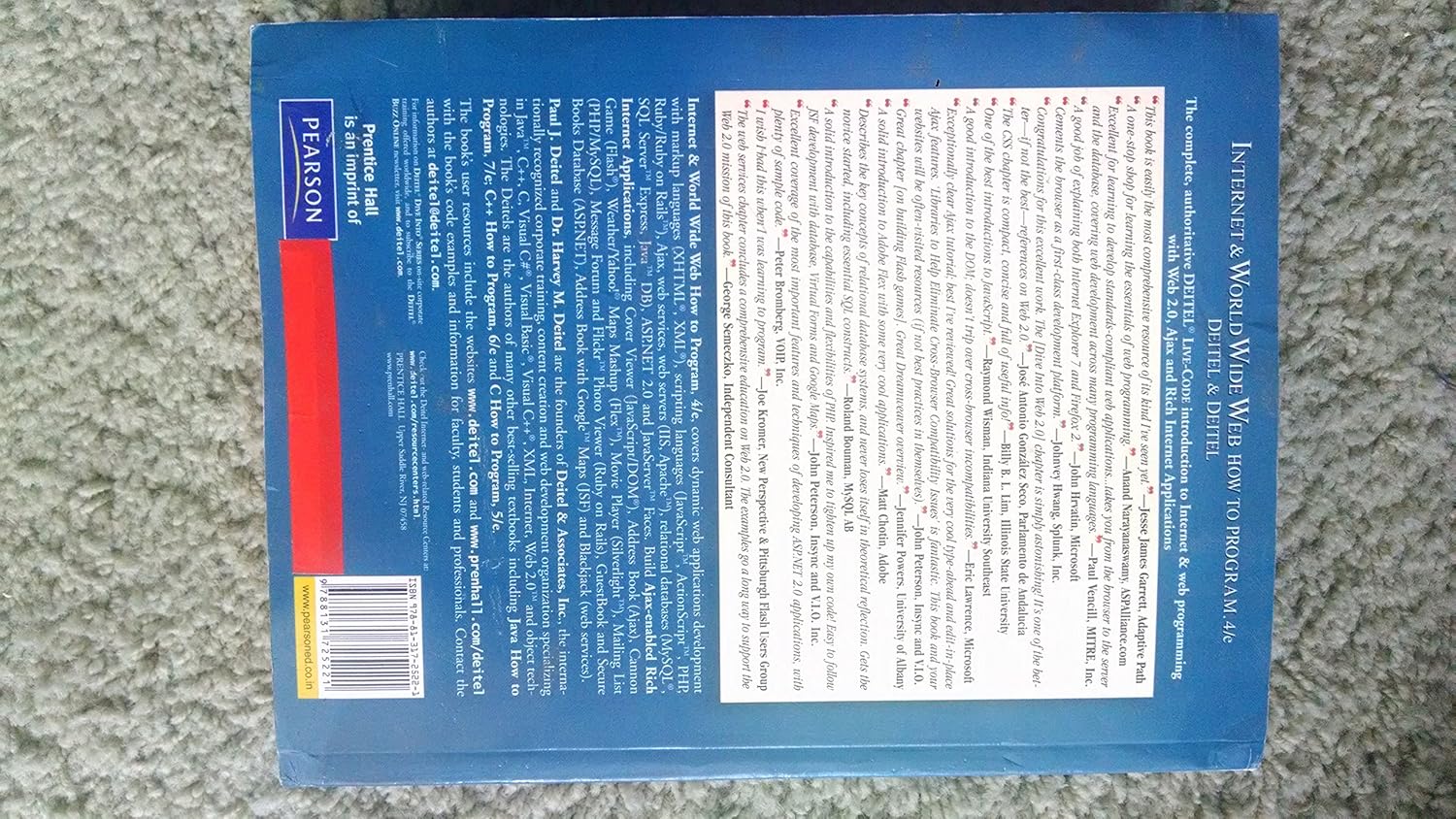 Internet & World Wide Web: How to Program (4th Edition): Deitel, Paul ...