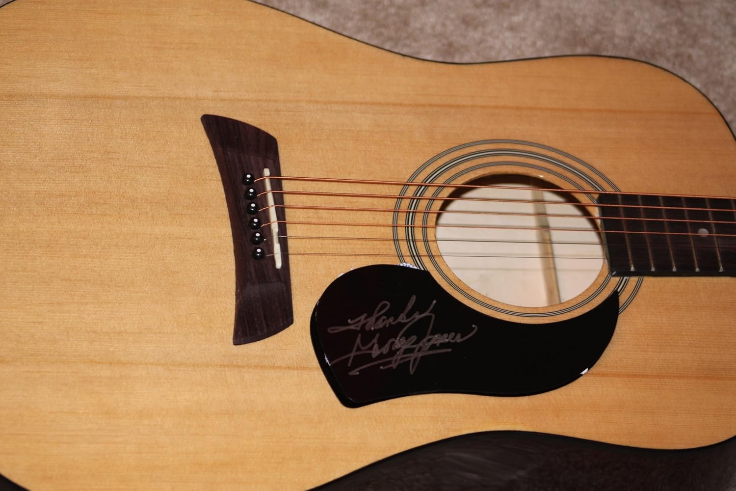 Amazon.com: George Jones Autographed Signed Guitar Coa : Everything Else