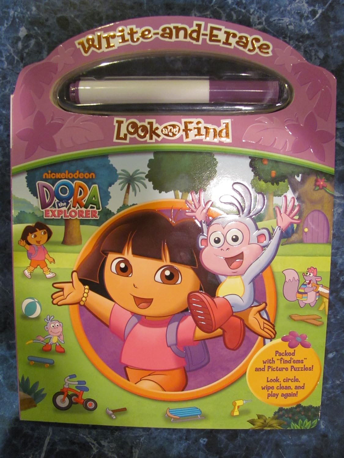 Amazon.com : Dora the Explorer: Welf Dora Write-and-Erase : Early ...