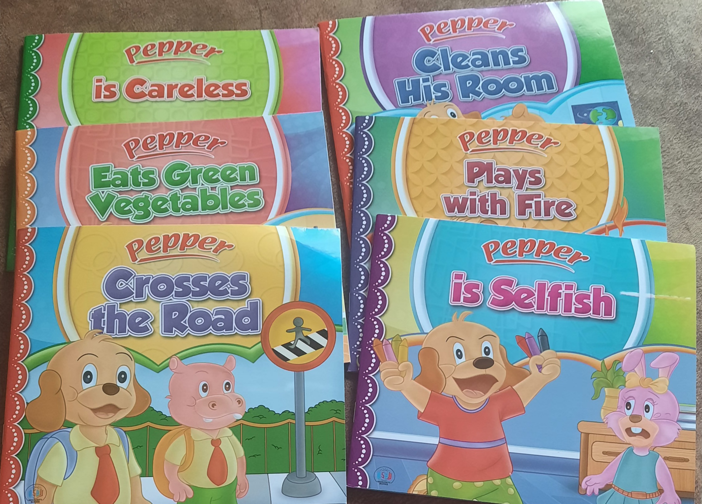 Pepper Series Set 1 (Set of 6 Books) : Amazon.in: Books