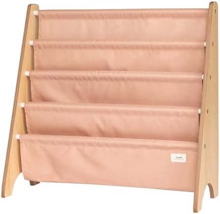 3 Sprouts Book Rack - Bibliotheque Rangement Livre Enfant - Montessori ...