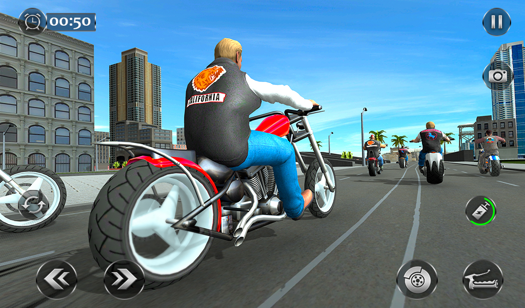 American Chopper Gangs Motorbike Simulator Madness Offline Games ...