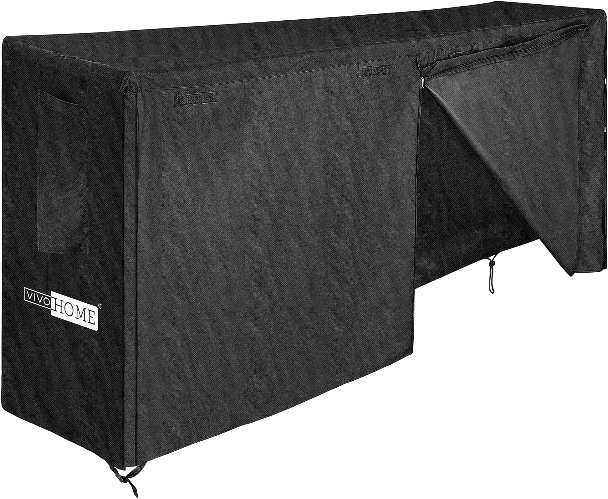 Amazon.com: COWORM Heavy-Duty 8ft Firewood Rack Cover, Waterproof ...