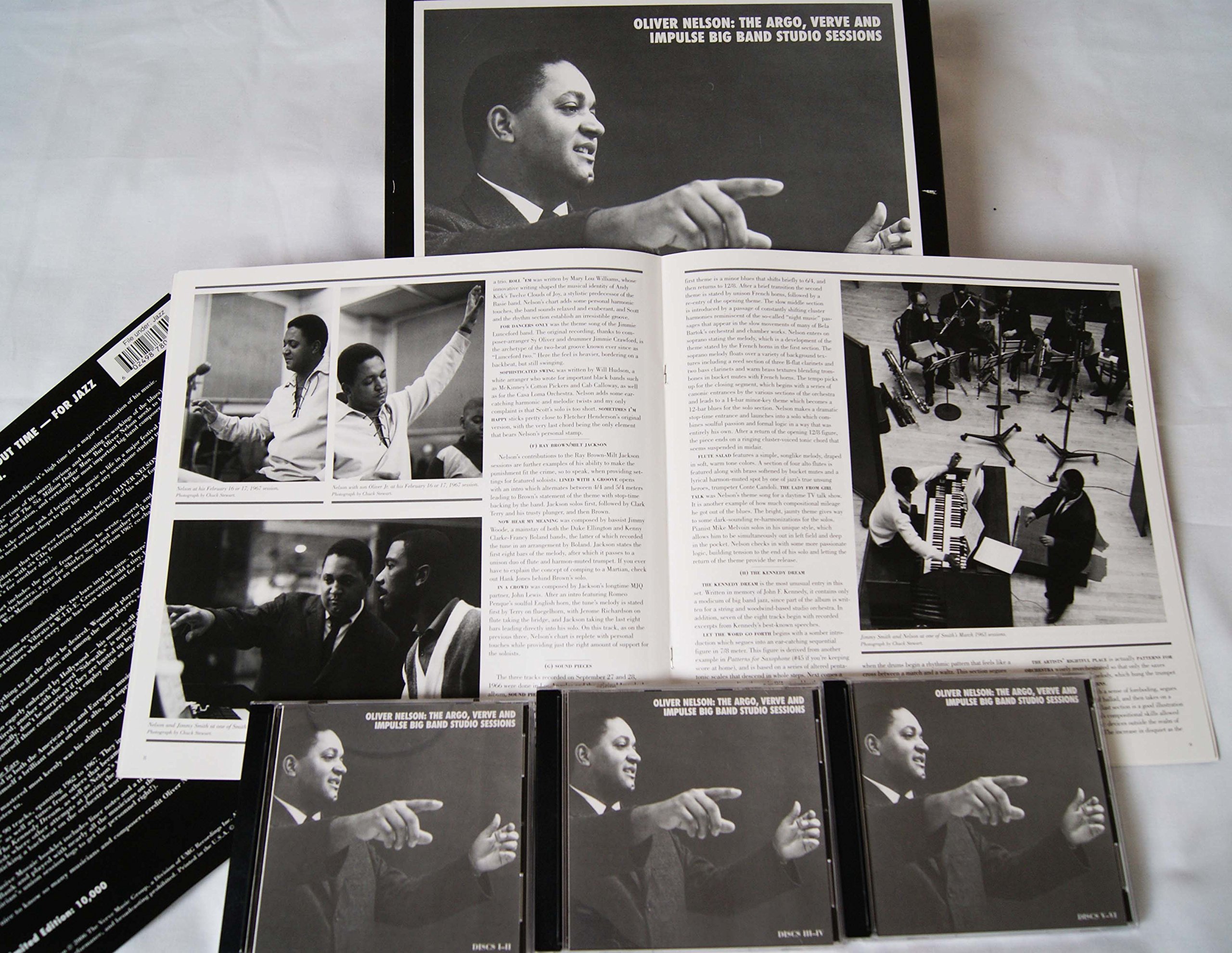 Oliver Nelson - Oliver Nelson: The Argo, Verve and Impulse Big Band ...