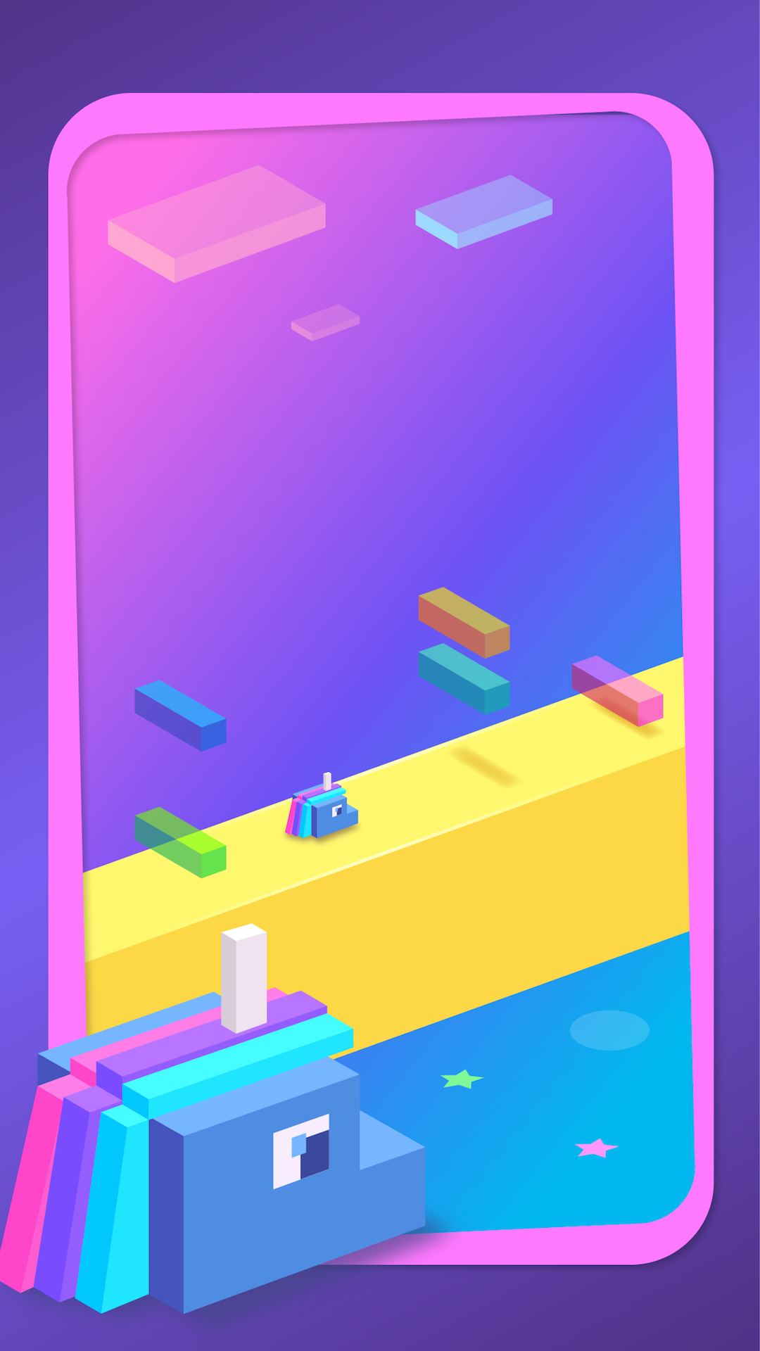 Frappy Unicorn: Jump in Rainbow Path - Trending games for free ( no ...