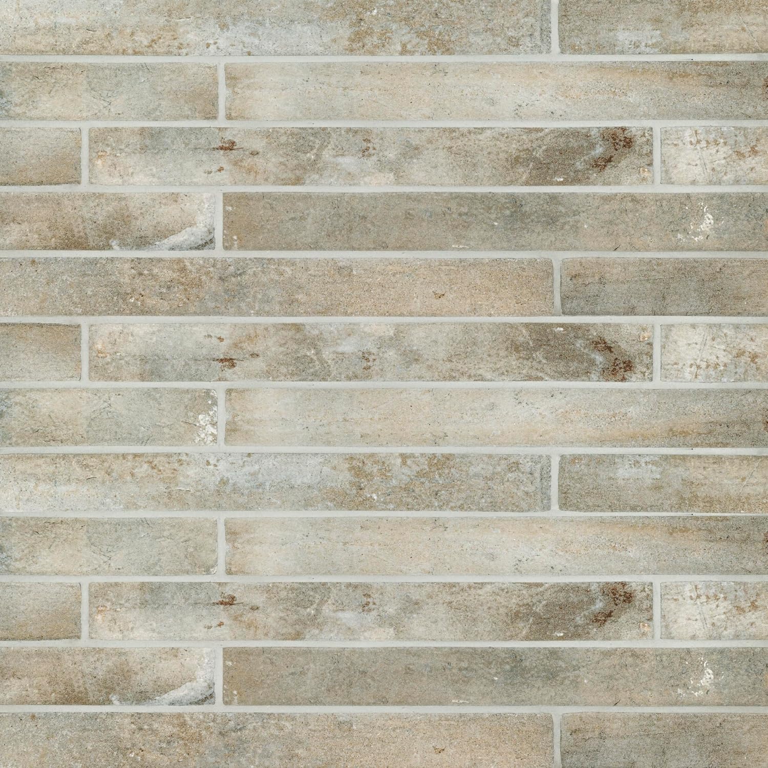MSI Capella Taupe 2 in. x 18 in. Matte Porcelain Floor Tile and Wall ...