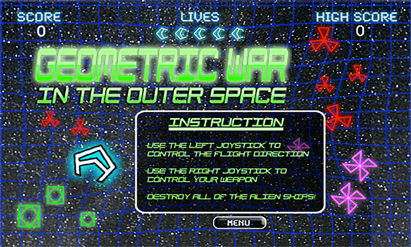 Geometric War In The Outer Space - App on Amazon Appstore