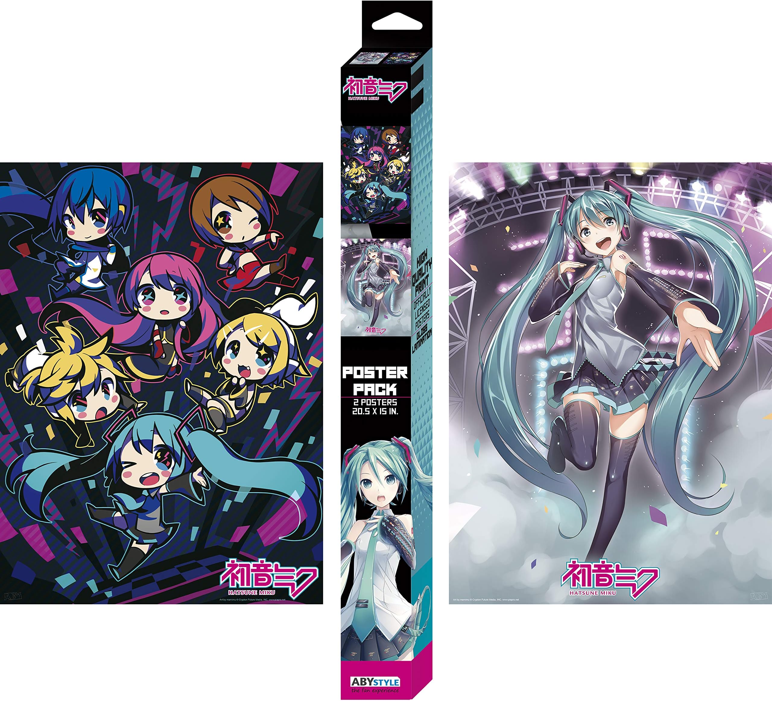 Amazon.com: Trends International Neon - Hatsune Miku Neon Wall Poster ...