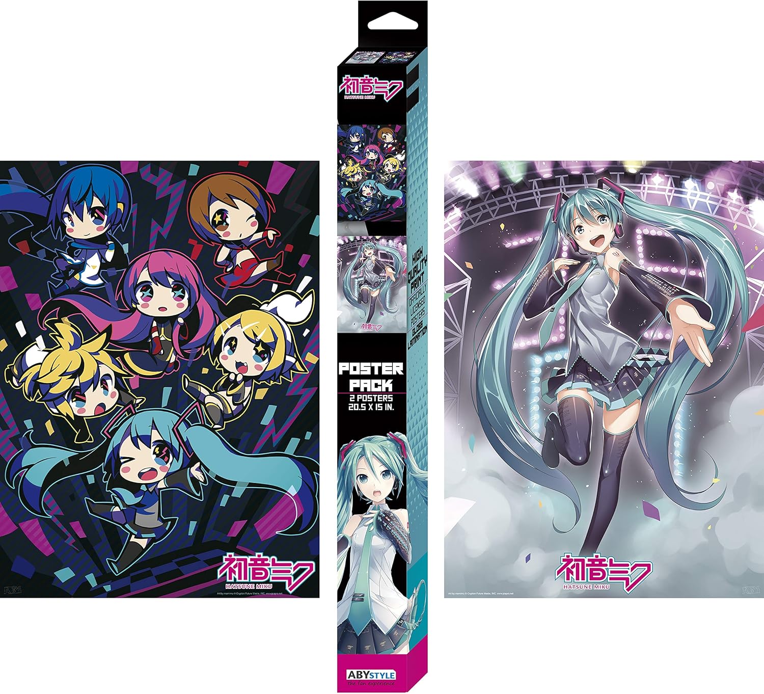 Hatsune Miku - Hatsune Miku Boxed Poster Set : Amazon.ca: Home