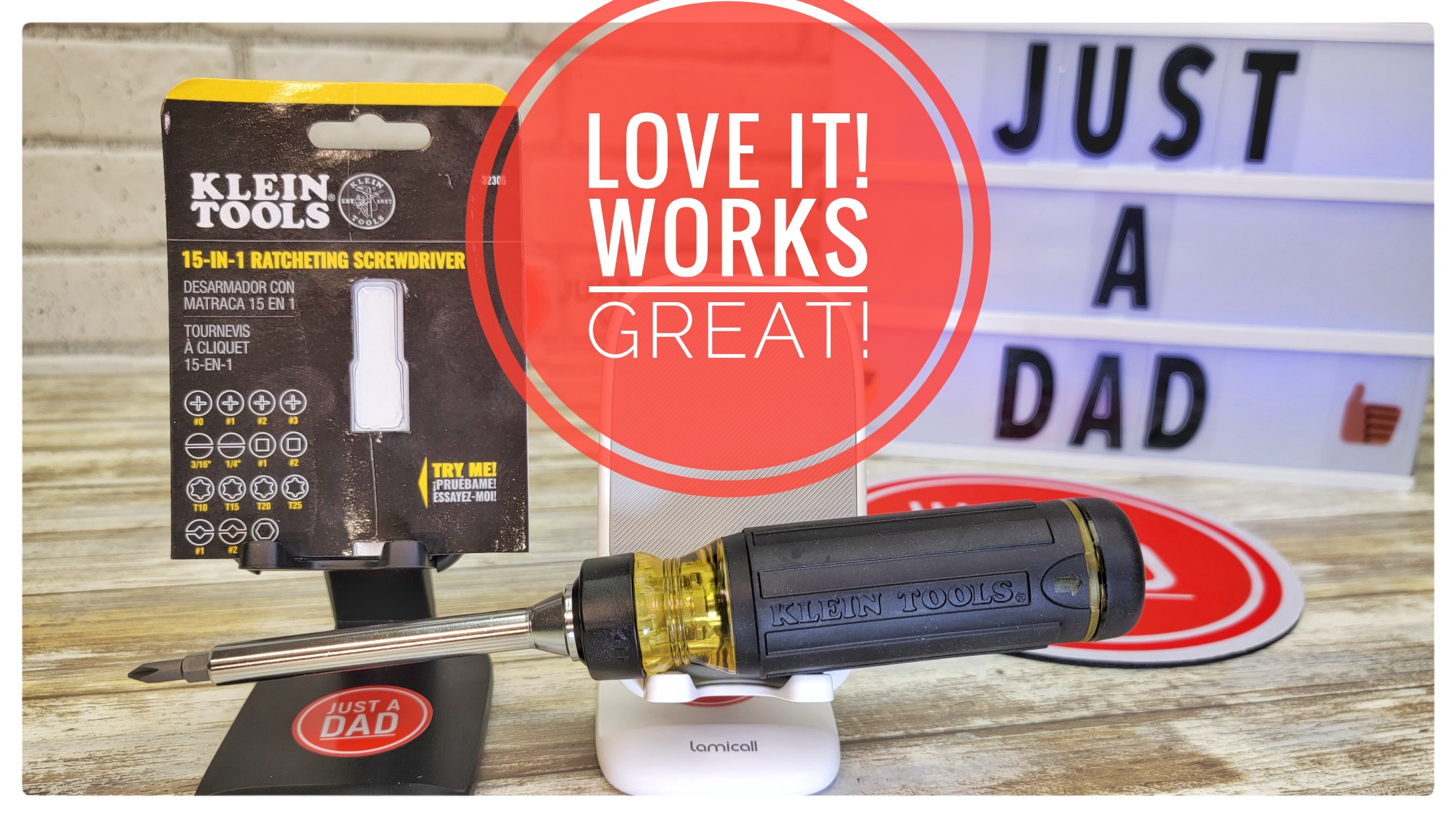 Watch I LOVE Klein Tools Ratcheting Screwdriver 15 in 1 Review on ...