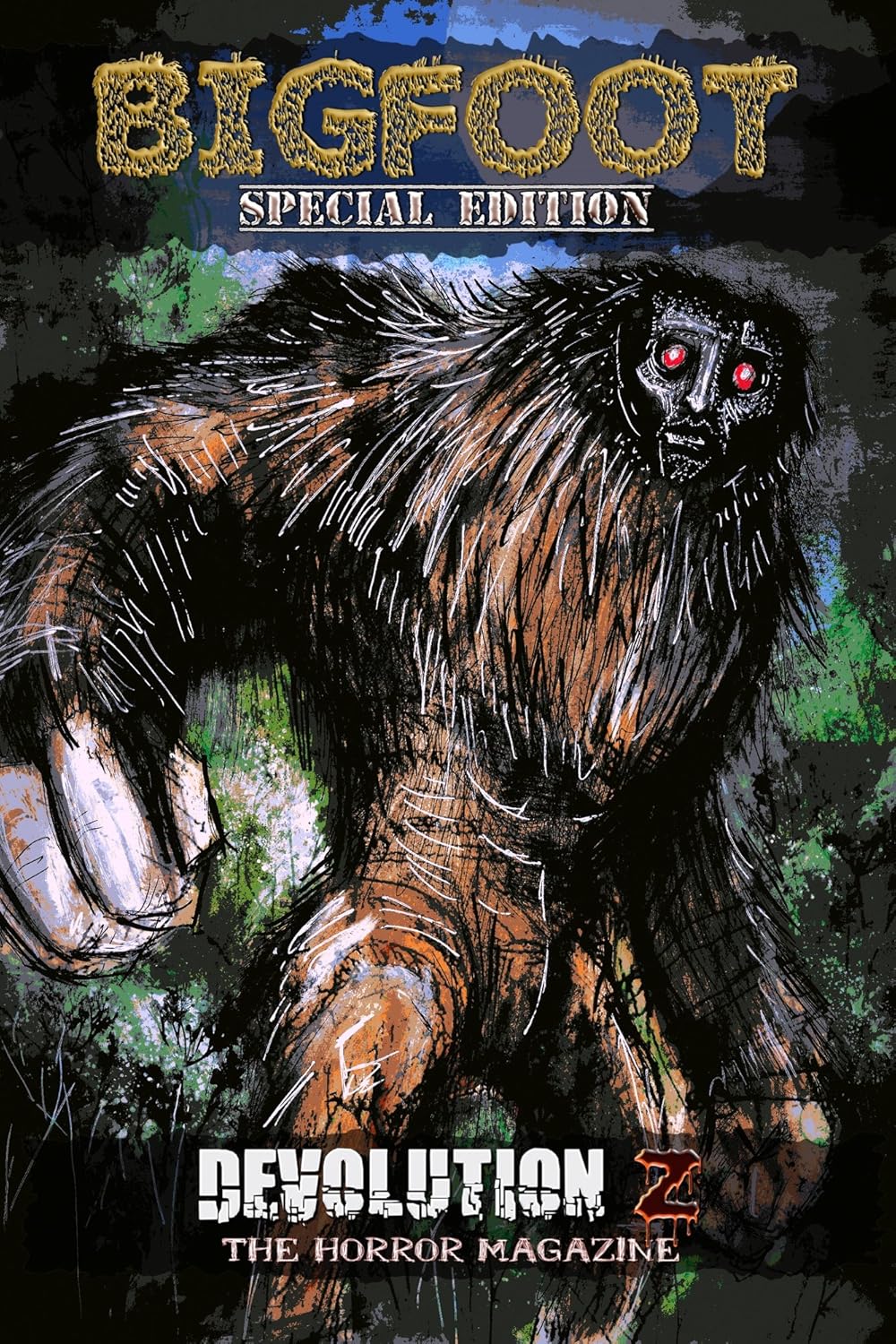 Amazon.co.jp: Bigfoot Special Edition by Devolution Z Horror Magazine (English Edition) 電子書籍: Z ...