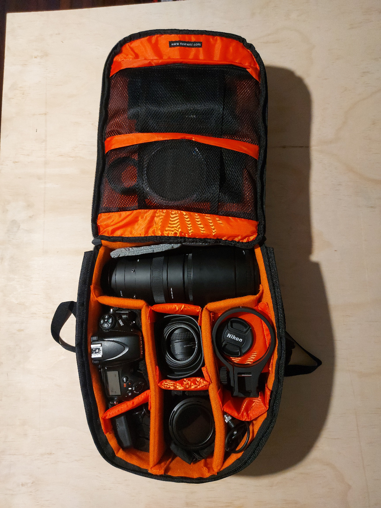 Neewer Camera Case Waterproof Shockproof 11.8x5.5x14.6 inches/30x14x37 ...