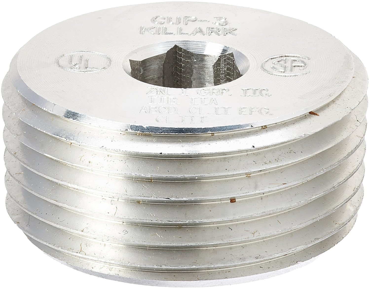 Killark CUP-3 Recessed Plug, Copper-Free Aluminum, 1" Hub : Amazon.co ...