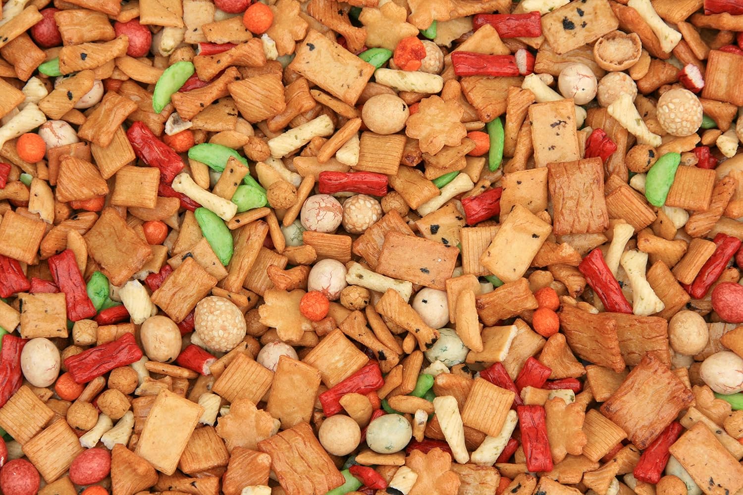 Snack Salati Di Riso, Salatini Orientali Crackers Rigato Mix [1Kg ...