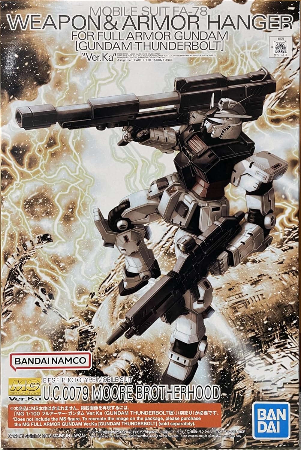 Amazon.com: BANDAI NAMCO Entertainment BANDAI MG 1/100 Weapon&Armor ...