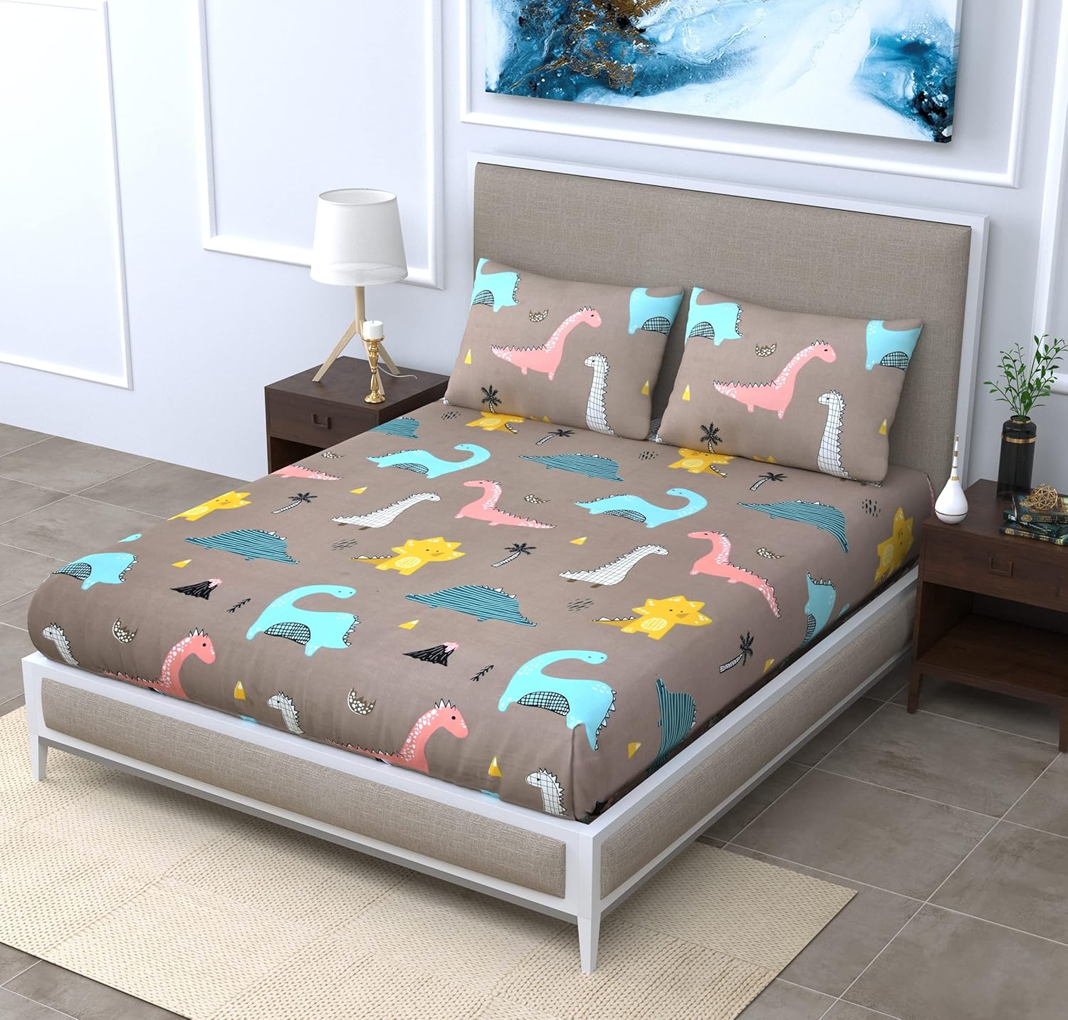 EasyGoods Super Soft Kids Bedsheet Bedsheet For Double Bed King Size EasyGoods Super Soft Kids Bedsheet Bedsheet For Double Bed King Size
