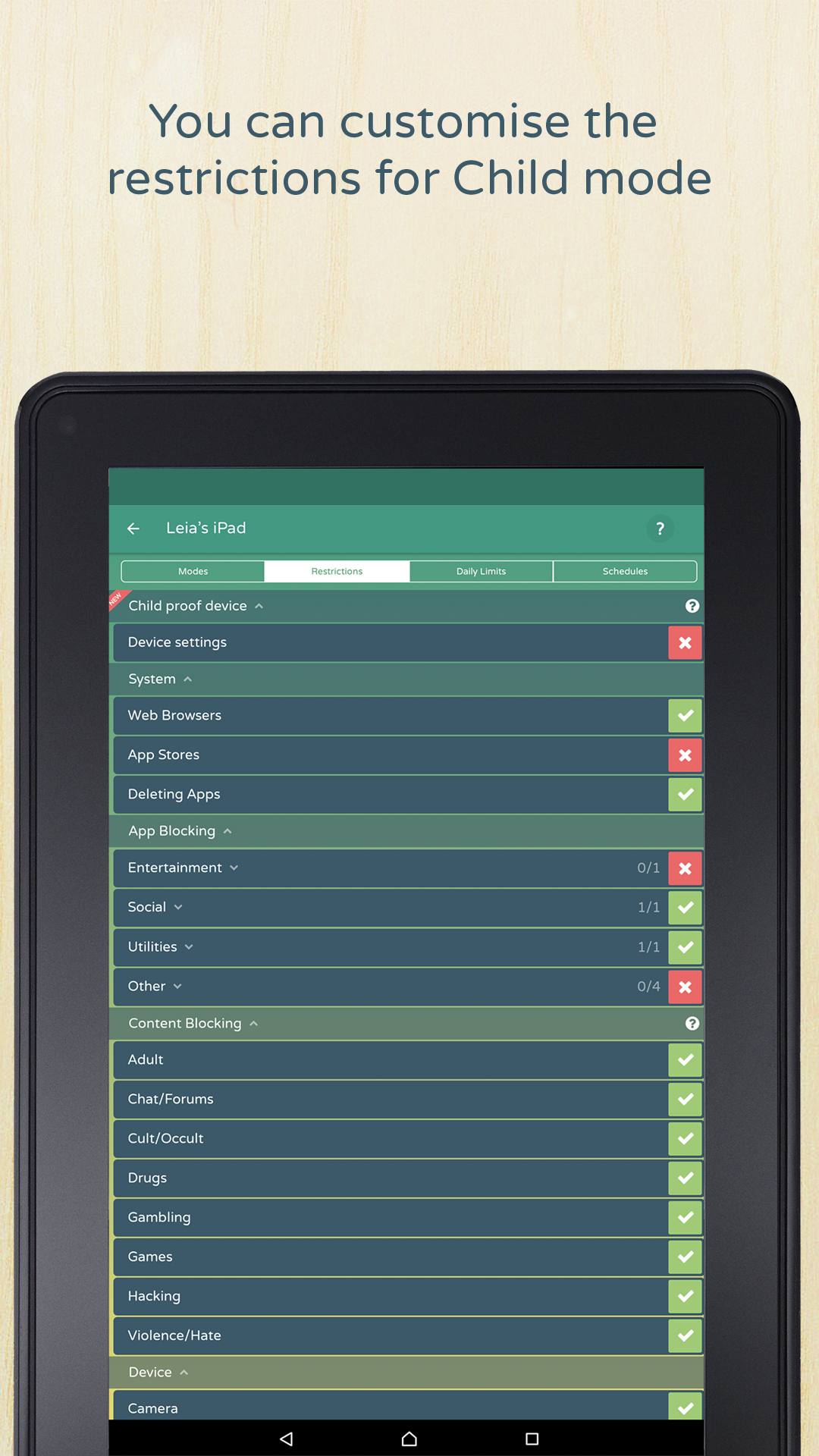 Kidslox: Kindersicherung und Bildschirm Zeitmanagement:www.amazon.com ...