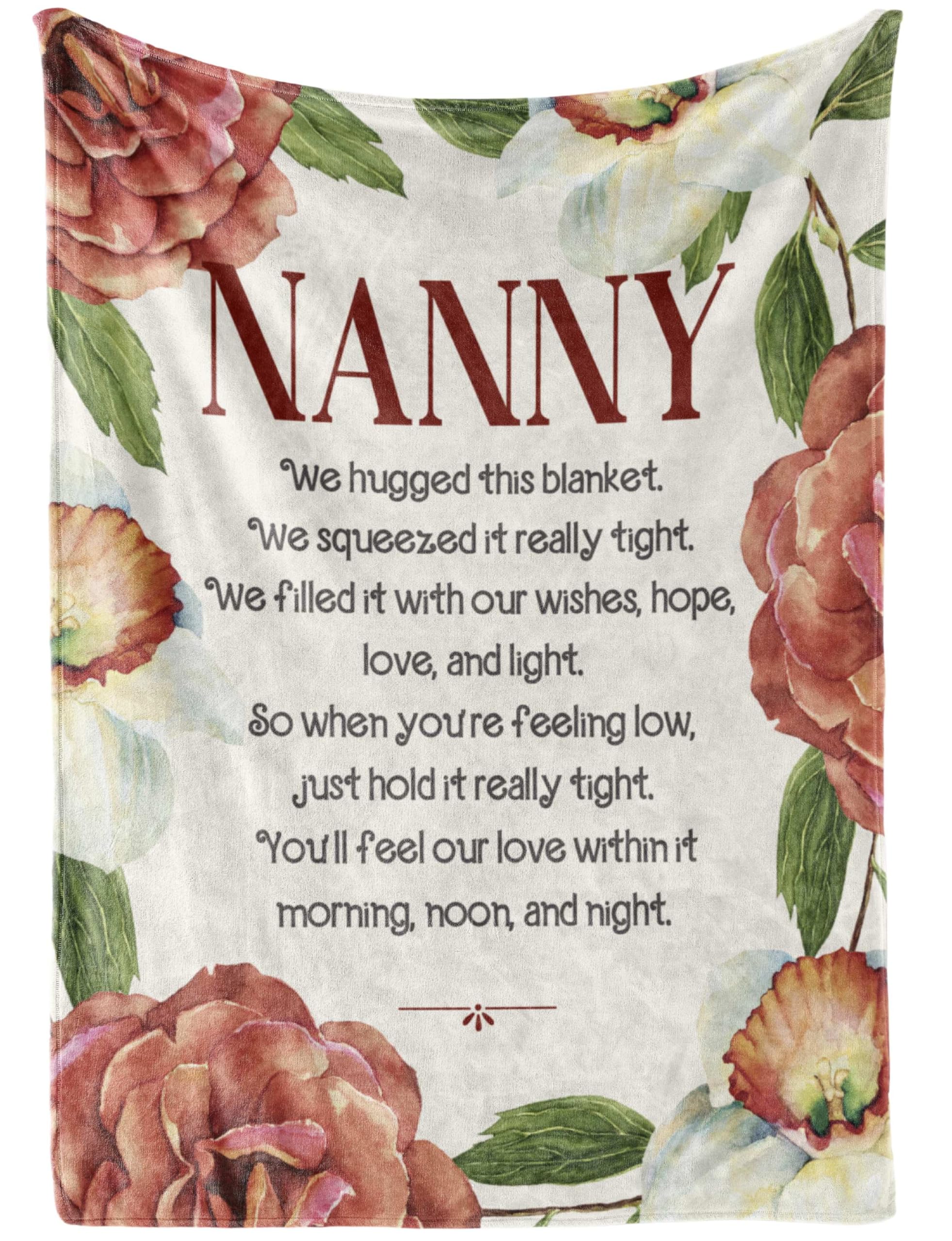 Amazon.com: InnoBeta Nanny Throw Blanket - Nanny Gifts - Flannel ...