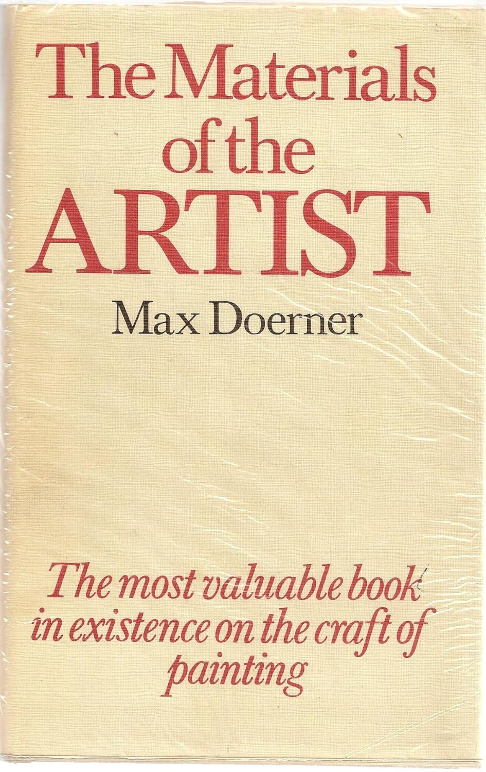 Materials of the Artist : Doerner, M., Neuhaus, E.: Amazon.de: Bücher