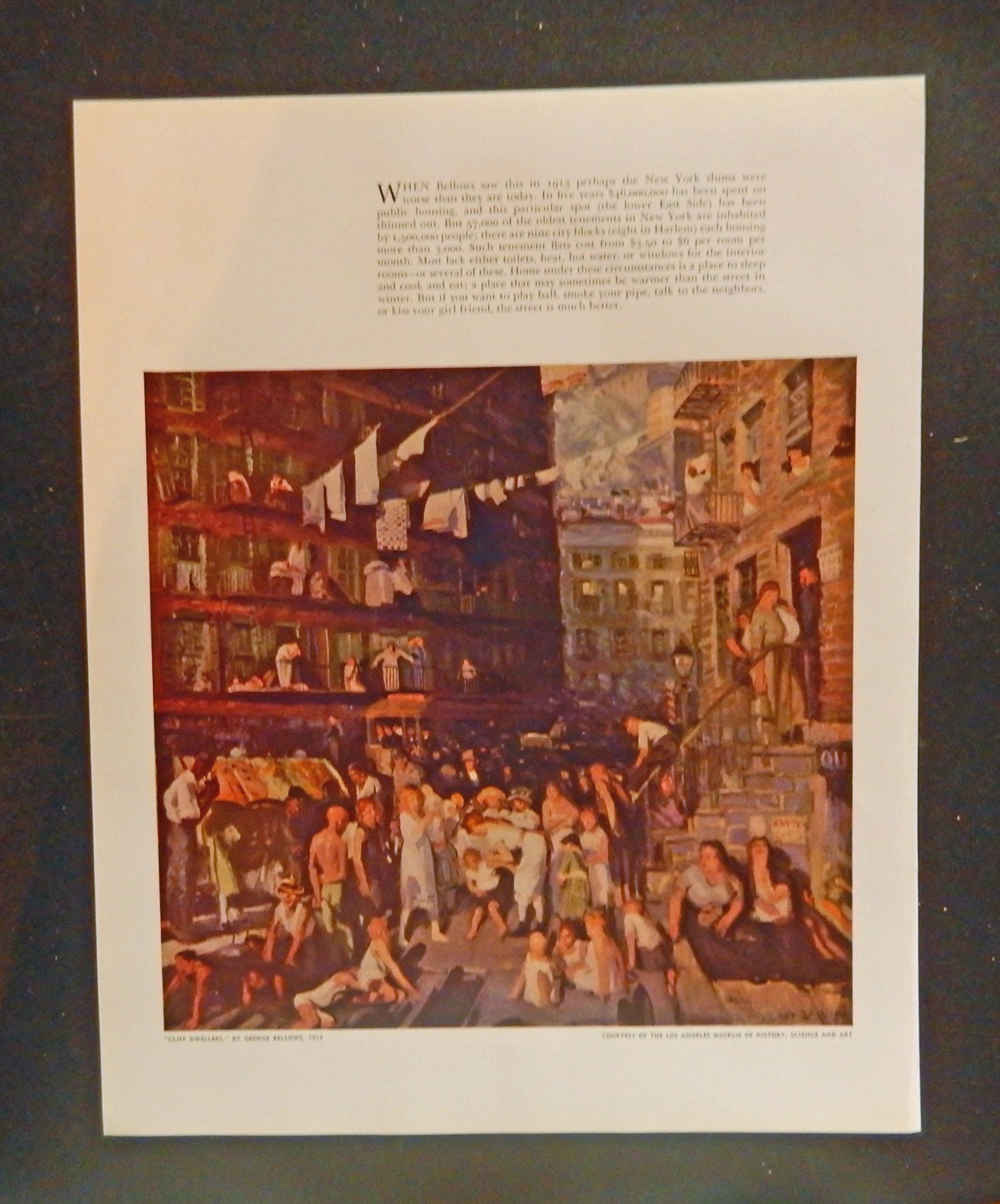 Cliff Dwellers George Bellows