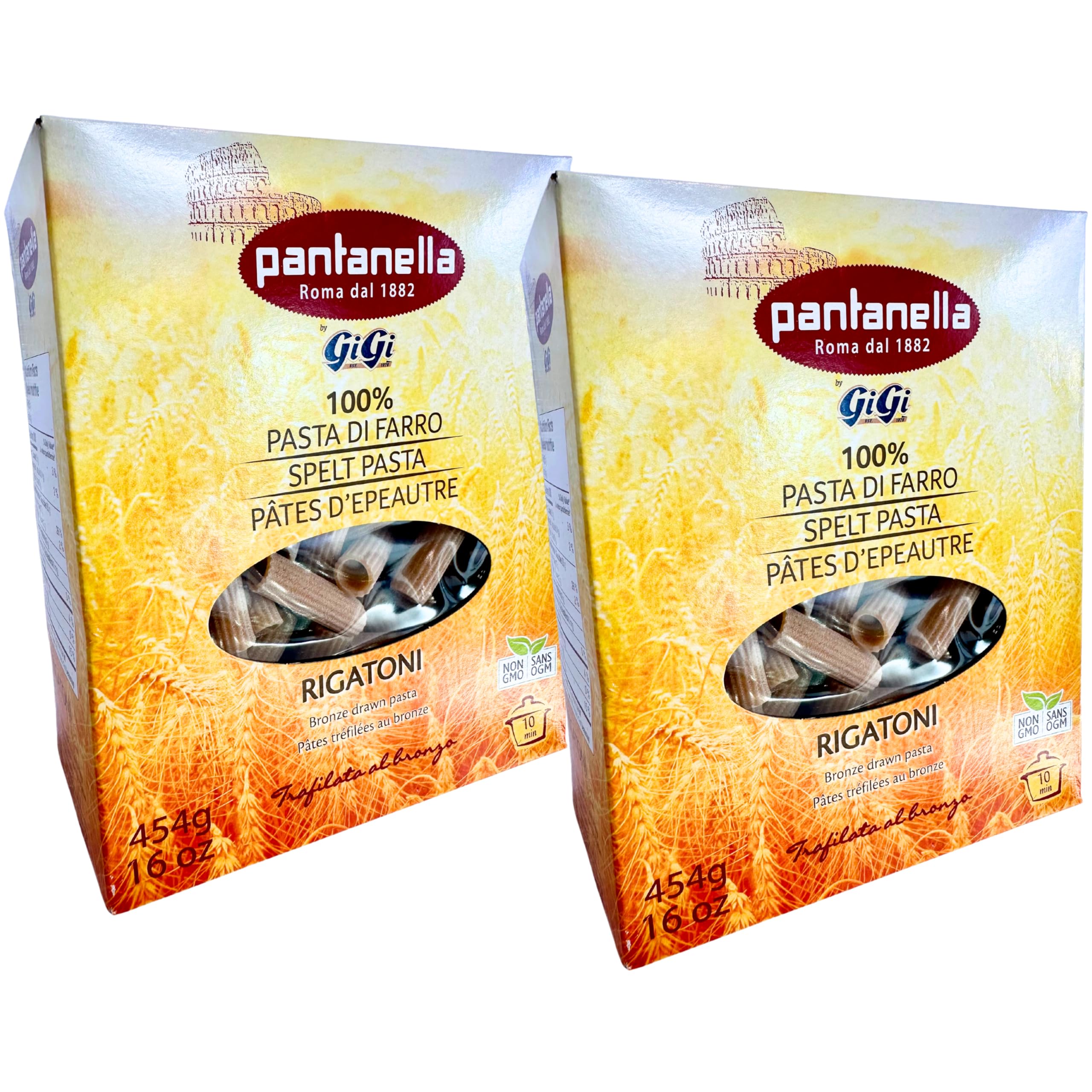 Amazon.com : Pantanella Spelt Rigatoni Pasta Tubes from Italy 1 lb ...