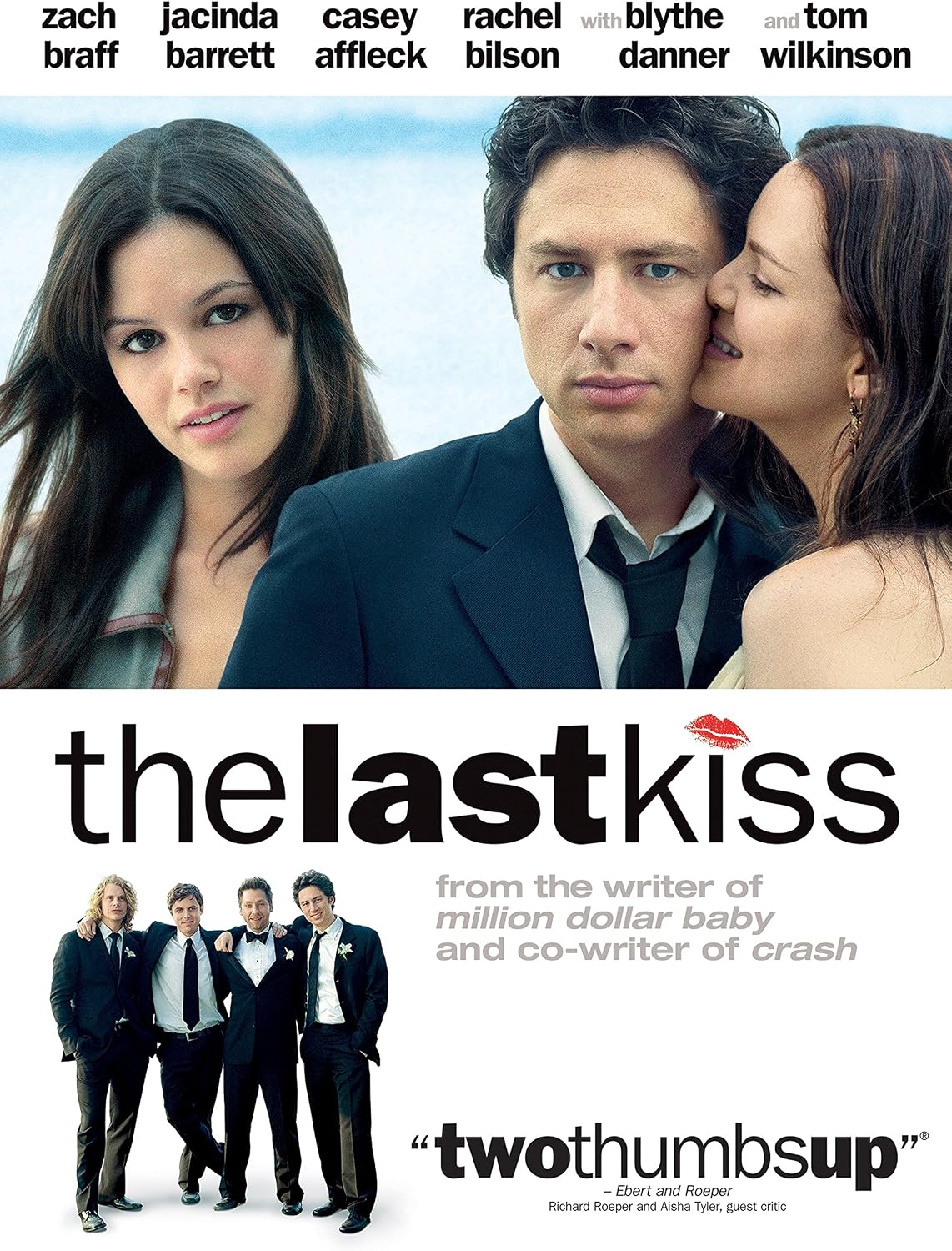 Amazon.co.jp: The Last Kiss [DVD] : Zach Braff, Jacinda Barrett, Rachel ...