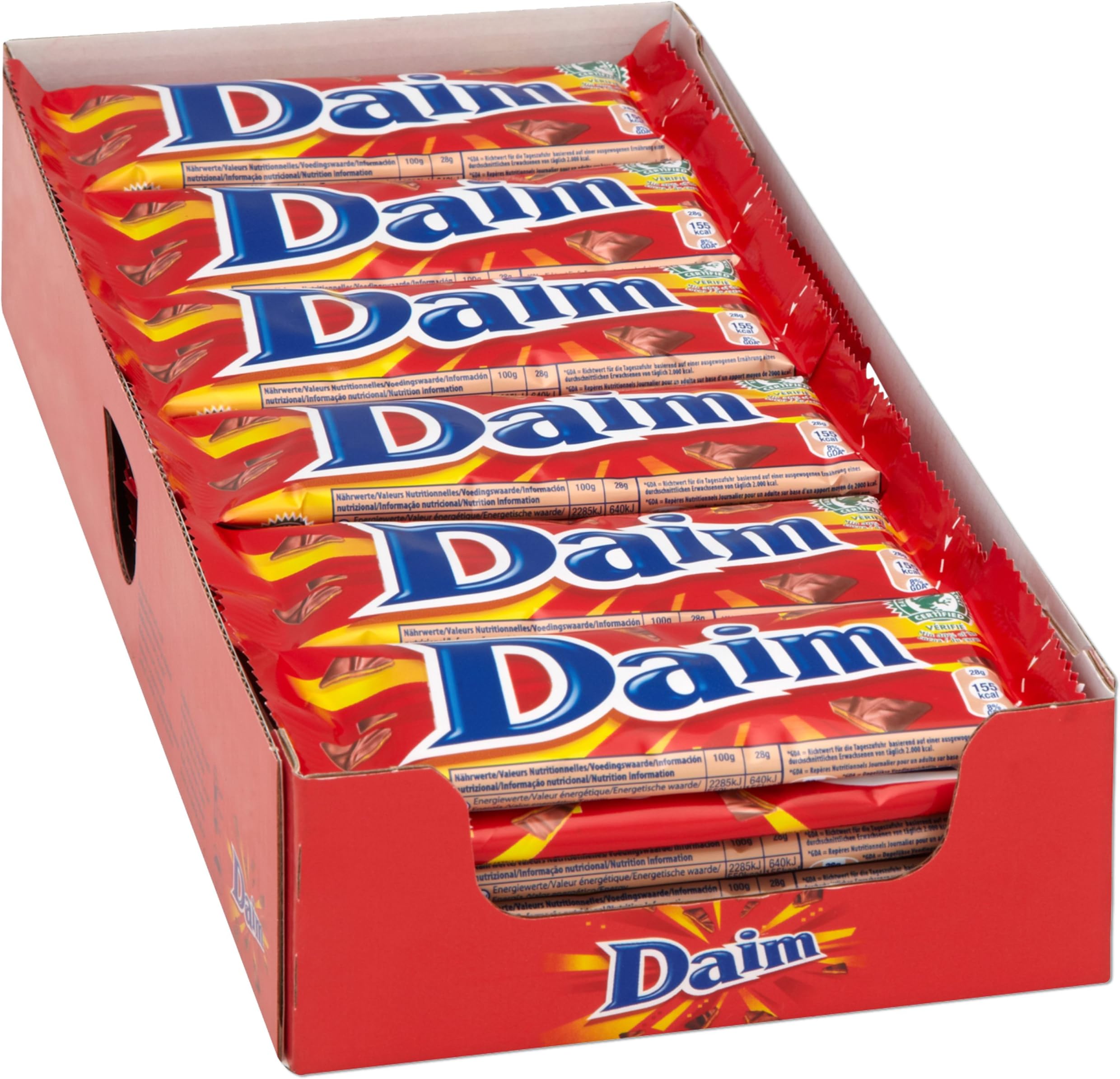 Amazon.com : Daim Bar (Box Of 36) Bars : Grocery & Gourmet Food