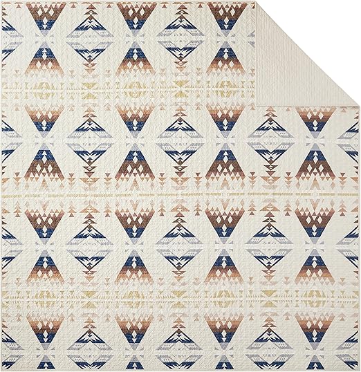 Amazon.com: PENDLETON – Diamond Peak Coverlet Set - Soft Cotton Bedding ...
