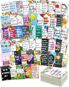 Amazon.com: GAUENEEN 72 Pieces Unique Affirmation Cards, Motivational ...