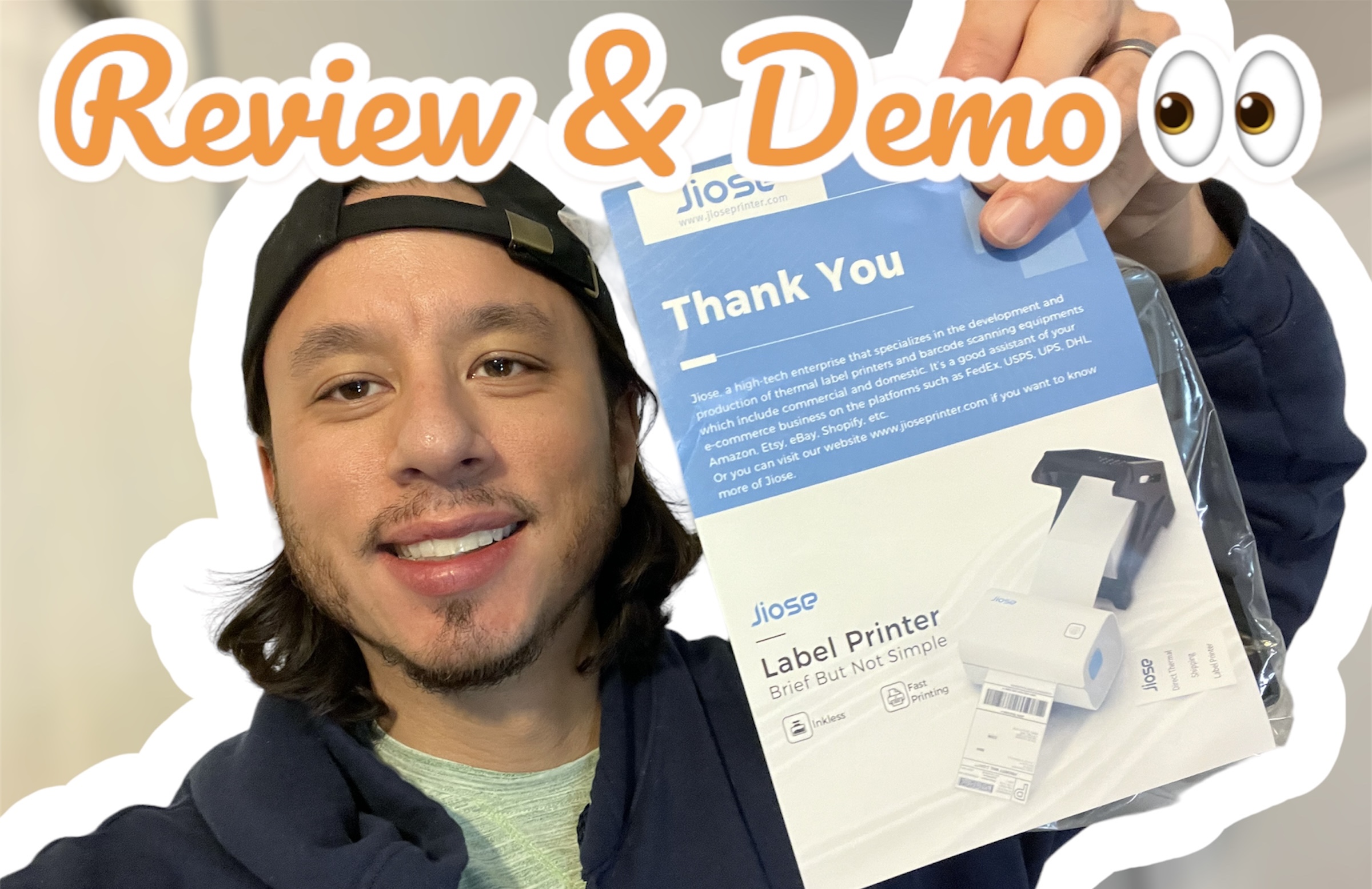 Watch Quick Review & Demo of this Thermal Printer Label Holder on ...