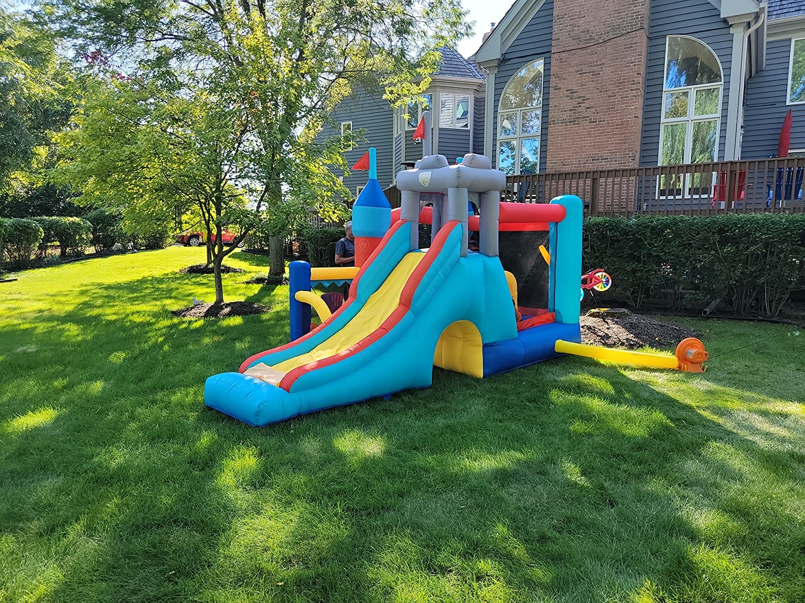 $37/mo - Finance Bounceland Medieval Bounce Castle Bounce House with ...