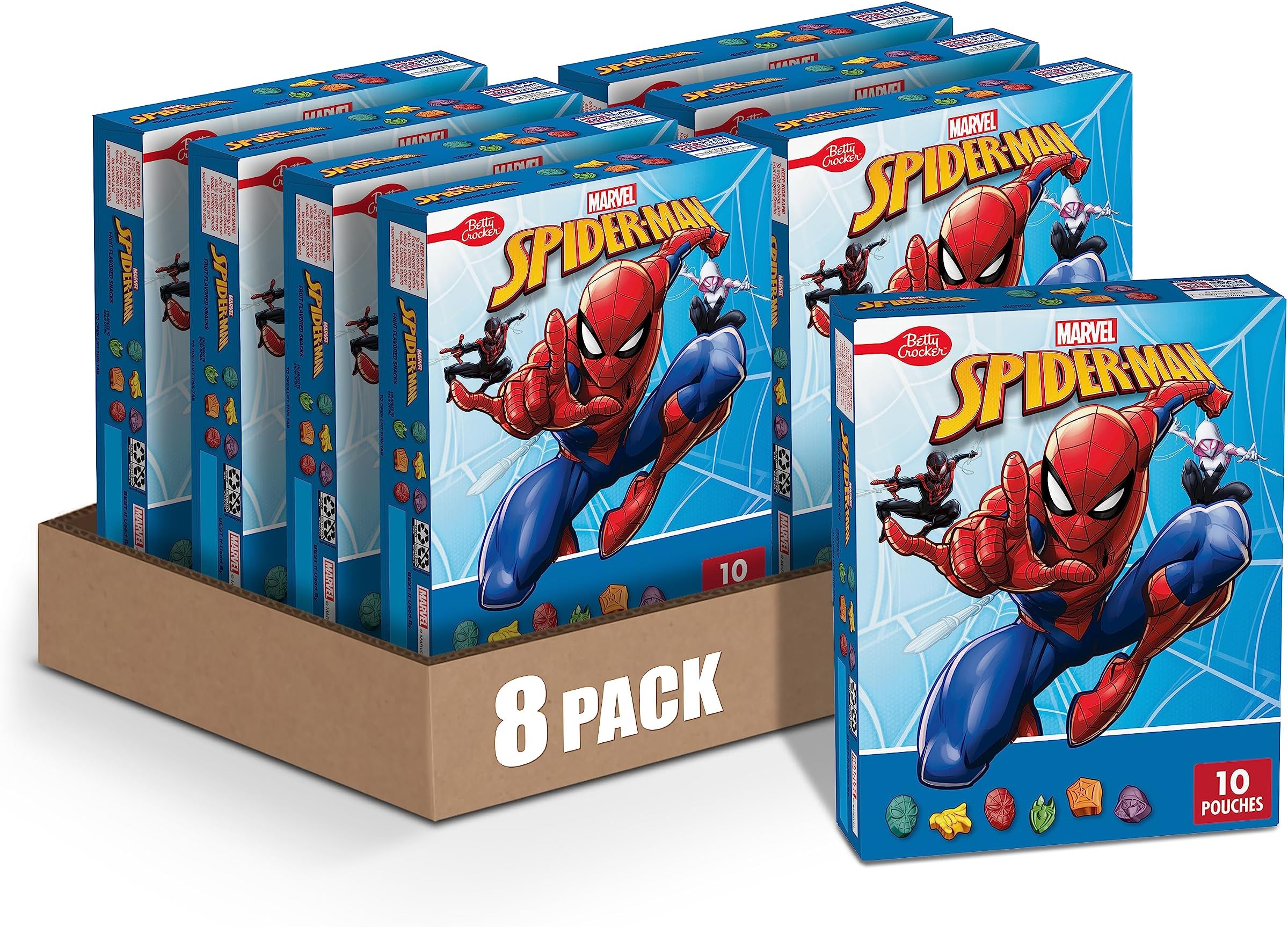 Amazon.com : Avengers Fruit Flavored Snacks, Treat Pouches, Value Pack ...