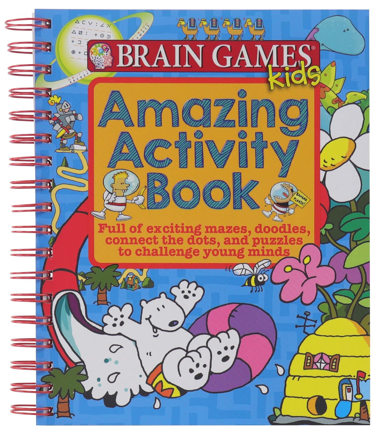 Brain Games Kids - Amazing Activity Book - PI Kids: 9781450830577 ...