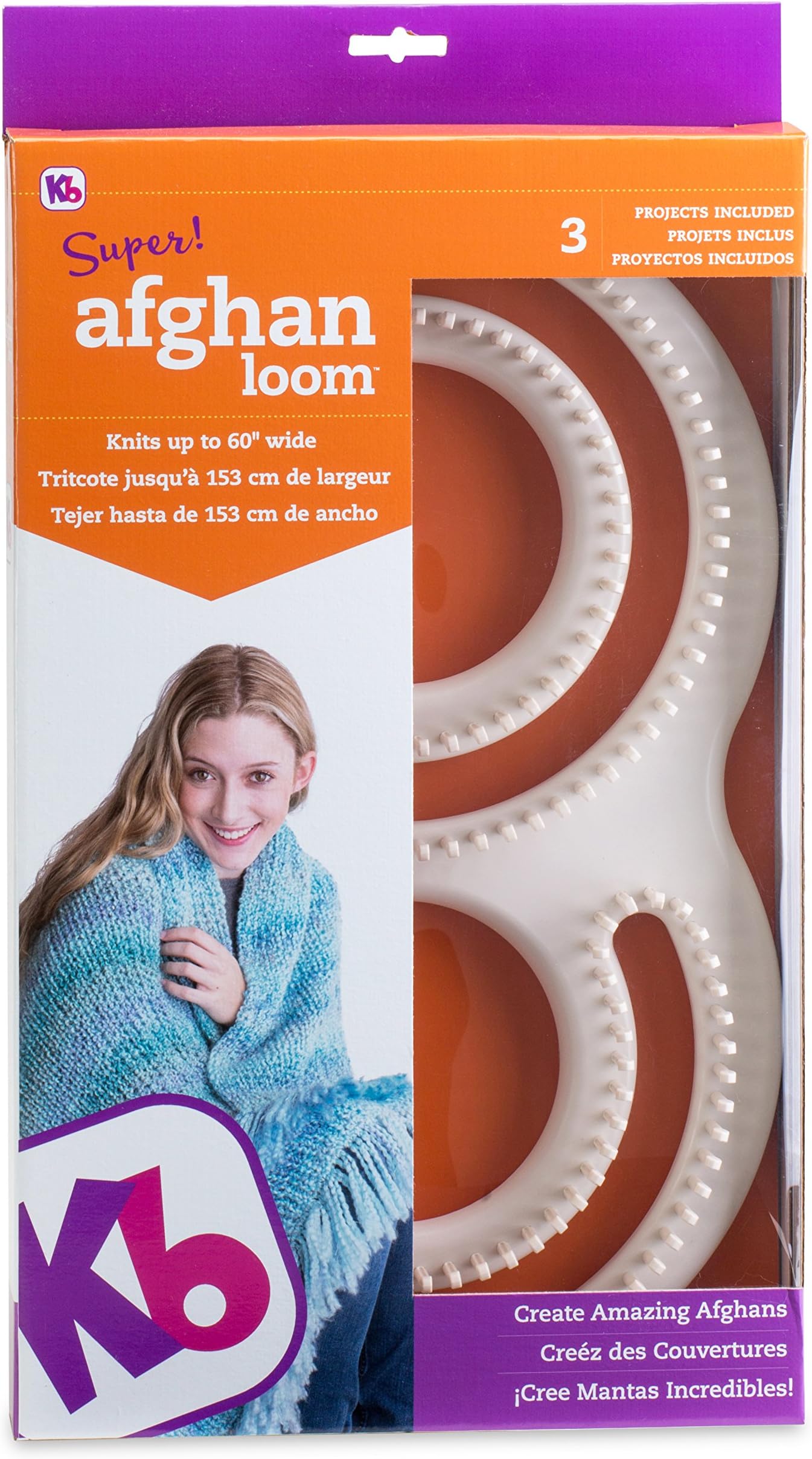 Amazon.com: Knit Quick™ Long Loom Set, by Loops & Threads® (10", 14 ...