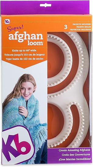 Authentic Knitting Board Afghan Loom