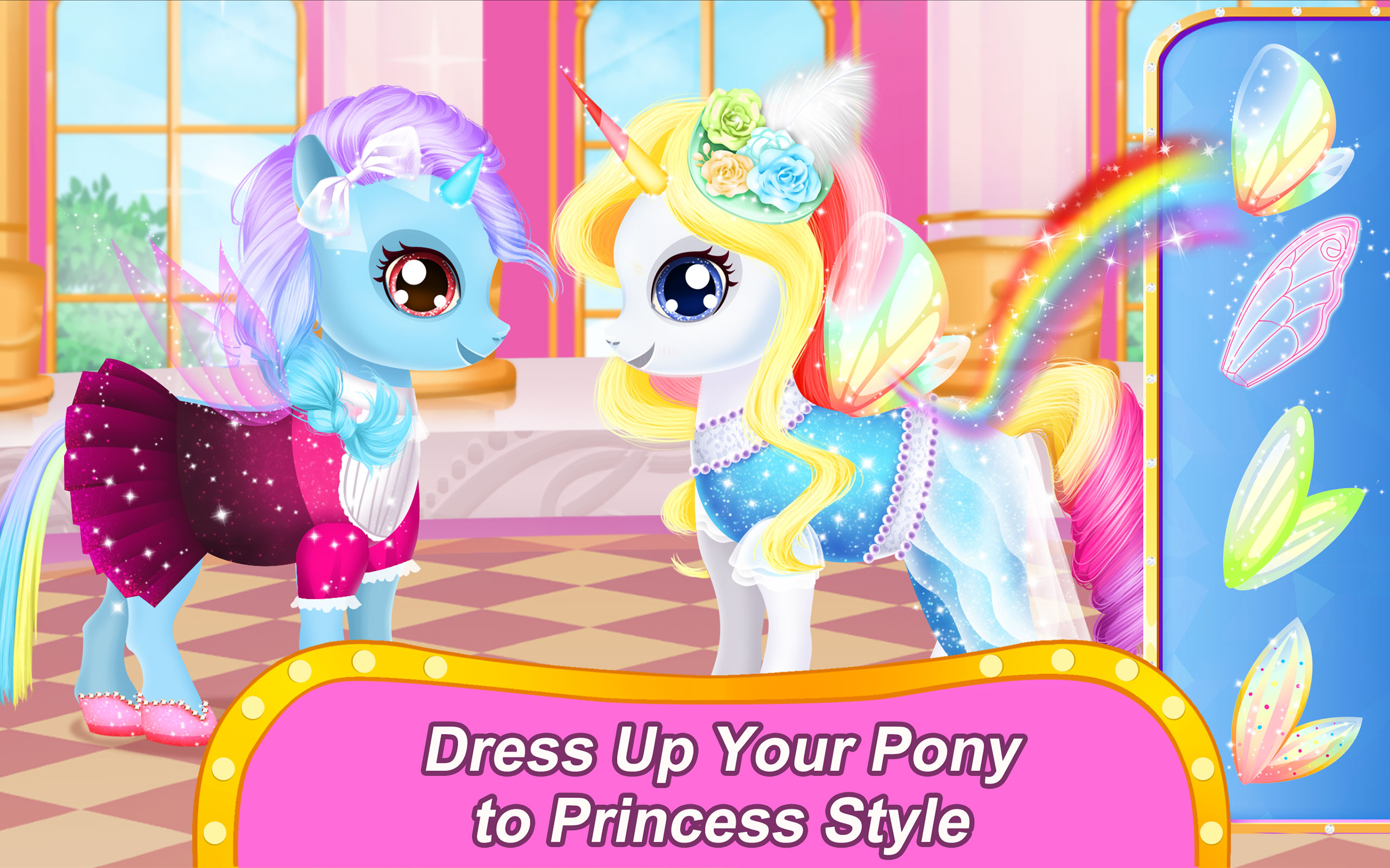 Rainbow Pony Makeover - App on Amazon Appstore