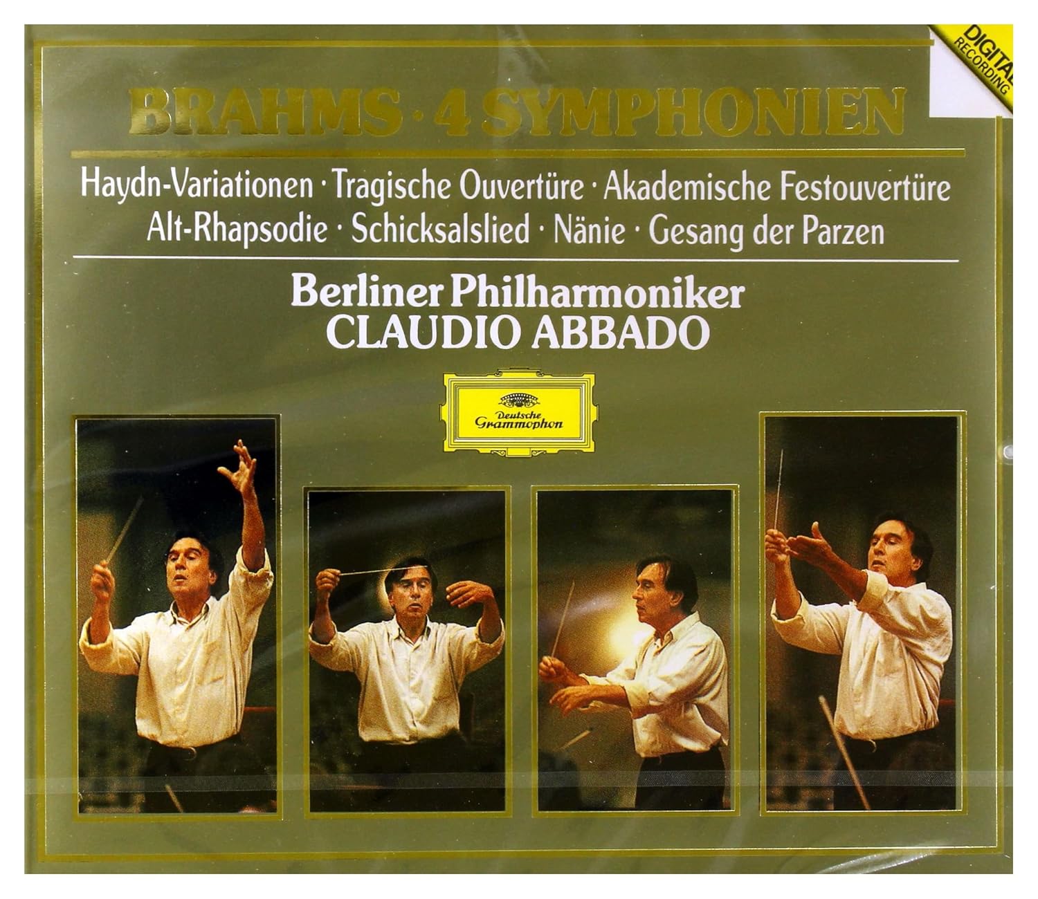 Brahms: Les Quatre Symphonies: Johannes Brahms, Johannes Brahms, Claudio Abbado, Orchestre ...