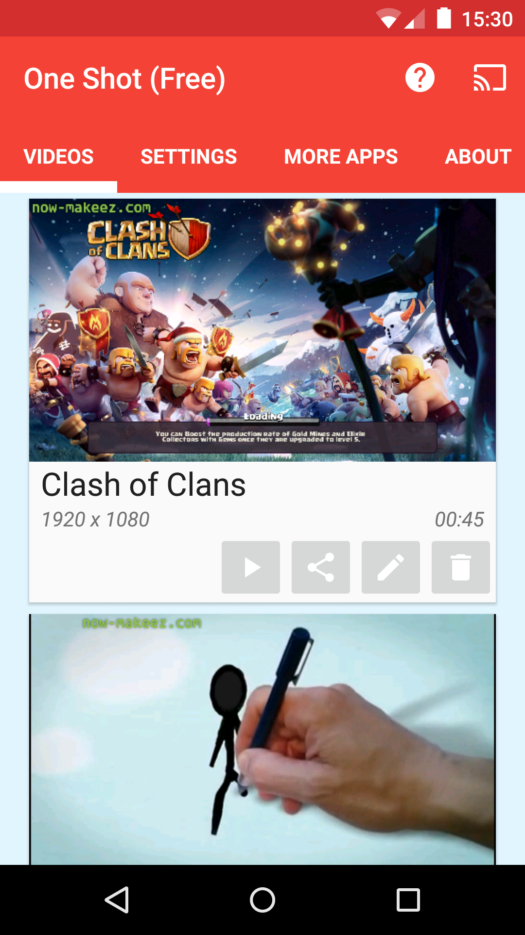 One Shot (Free) - App on Amazon Appstore