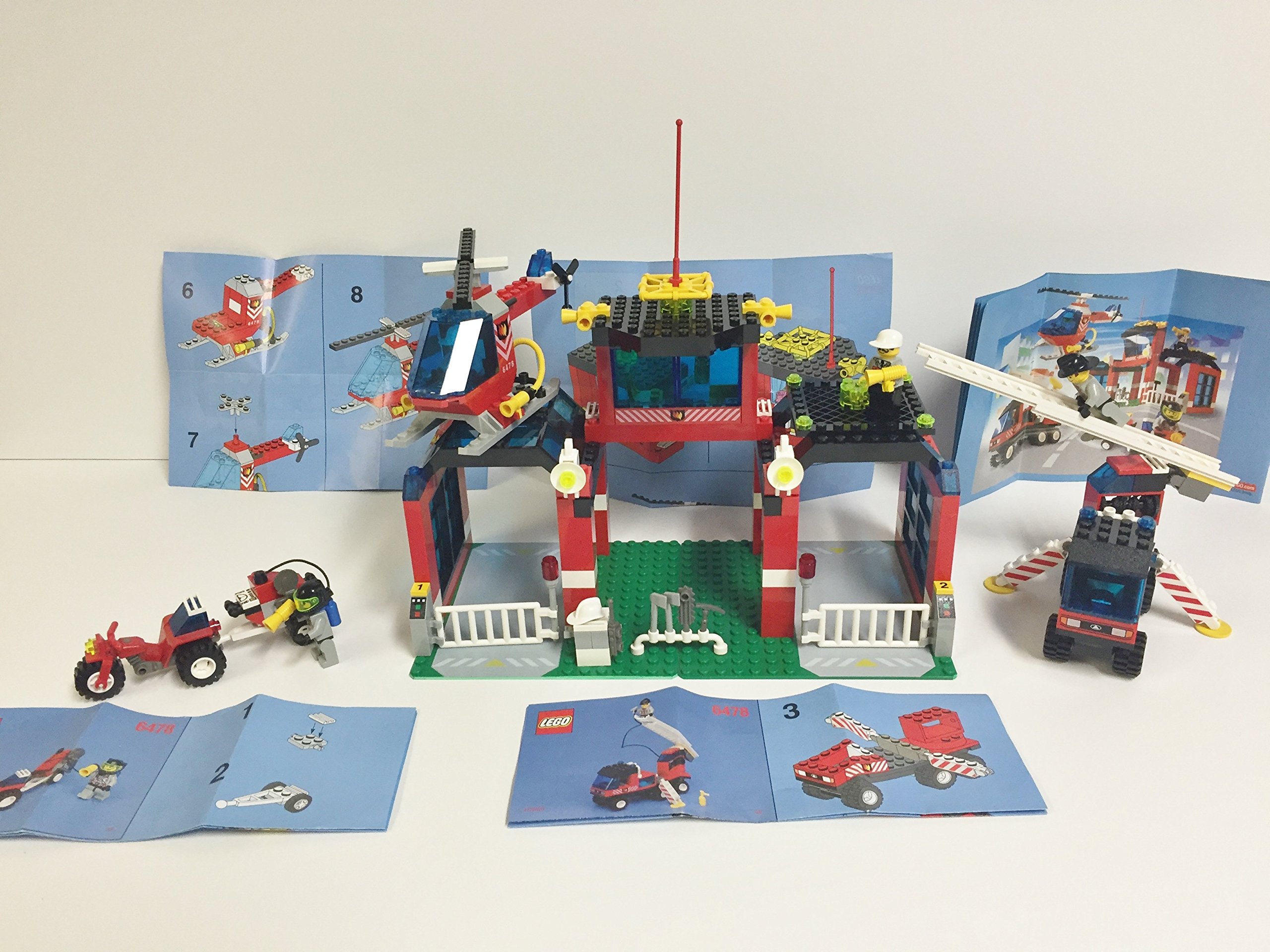 Amazon.com: Lego 6478 City Center Fire Fighters' HQ : Toys & Games