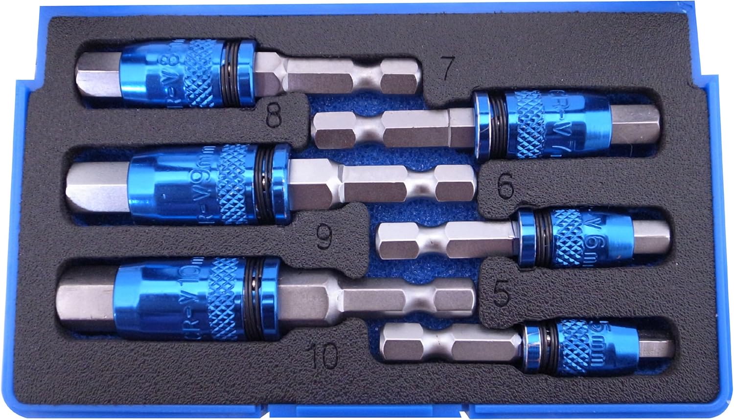 Astro 1037 2-in-1 Internal/External Hex Bit Set, 6-Piece - Hex Keys ...