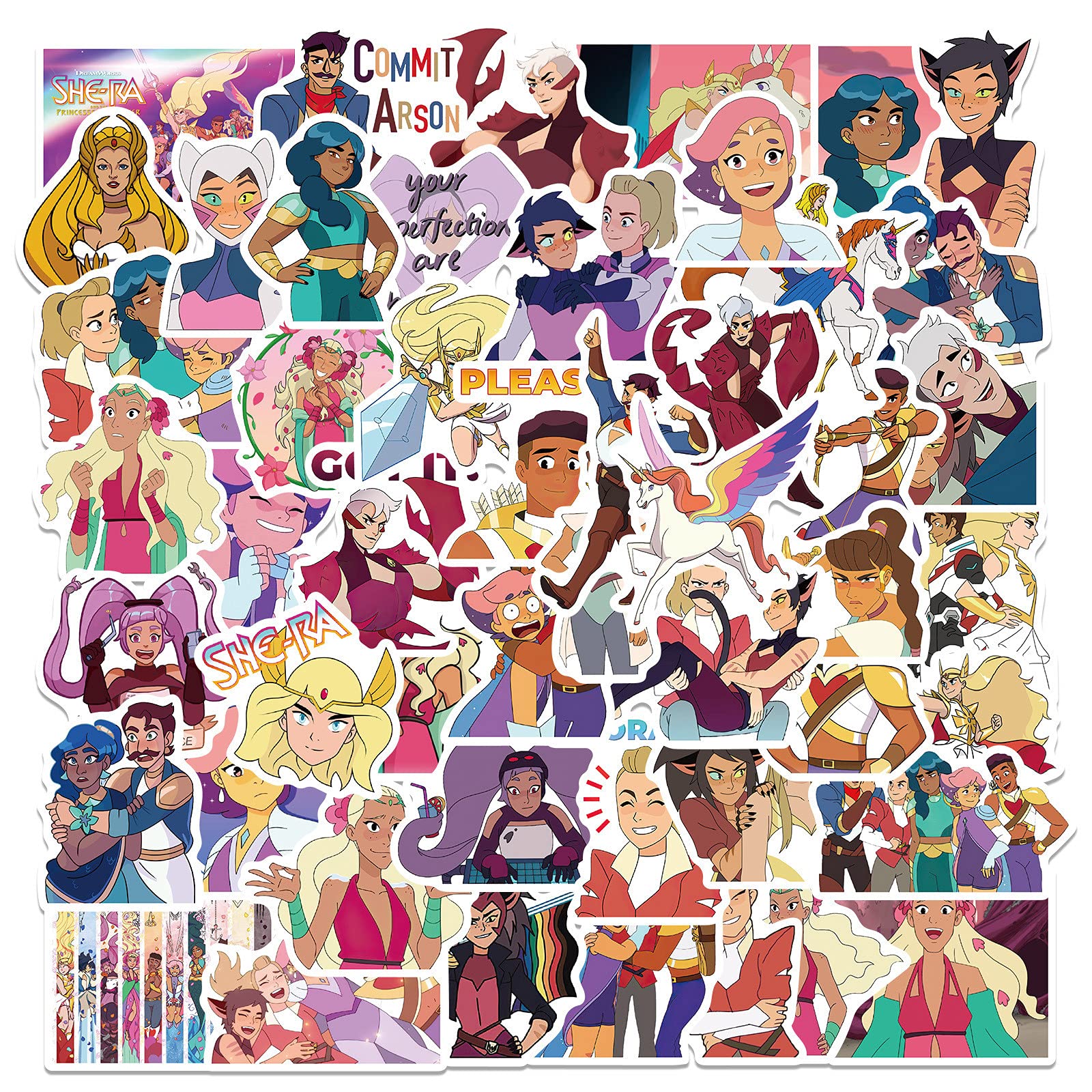 Buy She-Ra and the Princesses of Power Cartoon Stickers Fantasy Anime ...