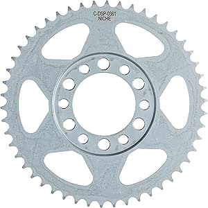 Amazon.com: NICHE 428 Pitch 50 Tooth Rear Drive Sprocket for Yamaha ...