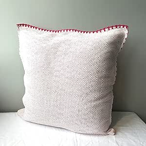 Amazon.com: Unique!-Worlddesign- Hand Woven Inabel Pillow Cover with ...