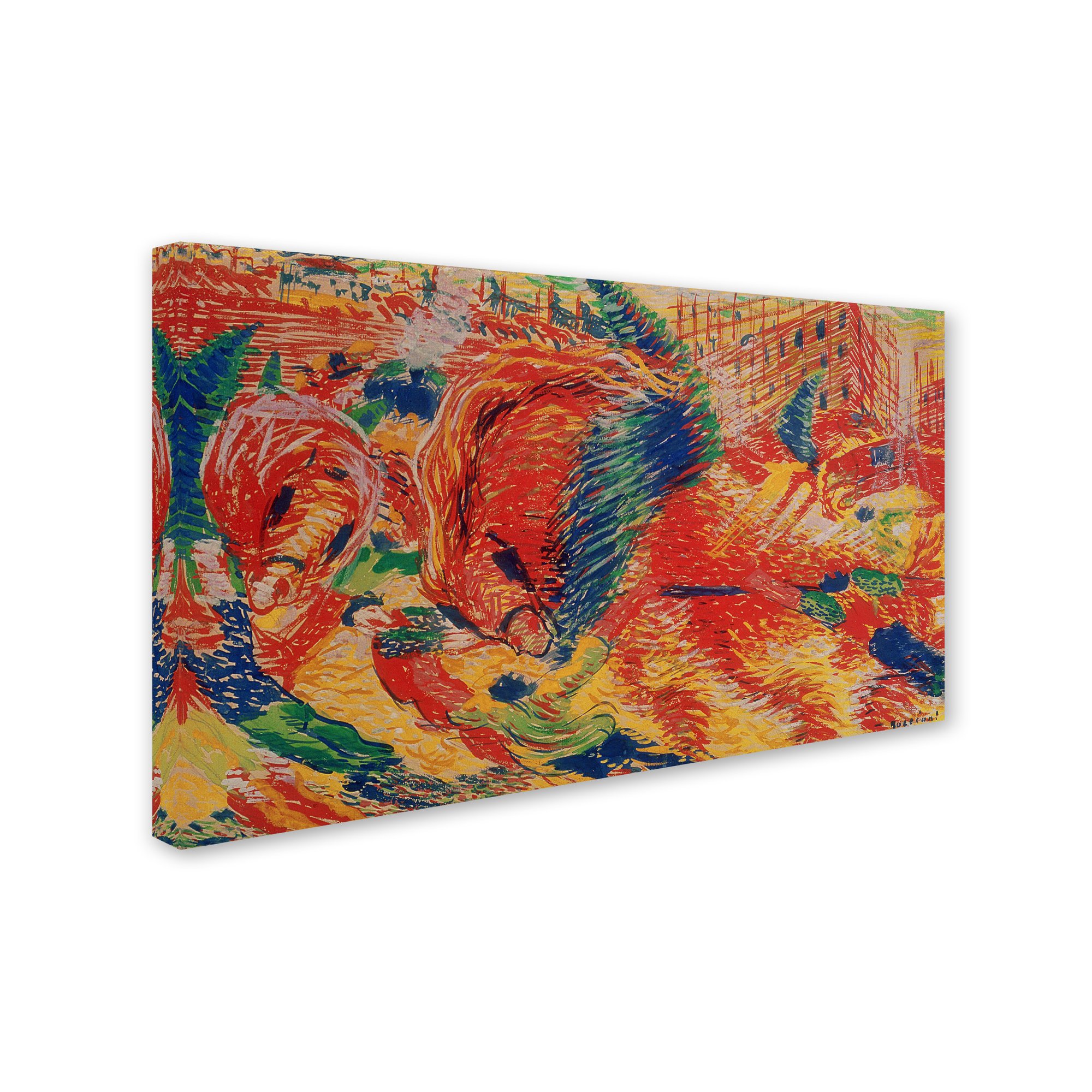 Umberto Boccioni The City Rises