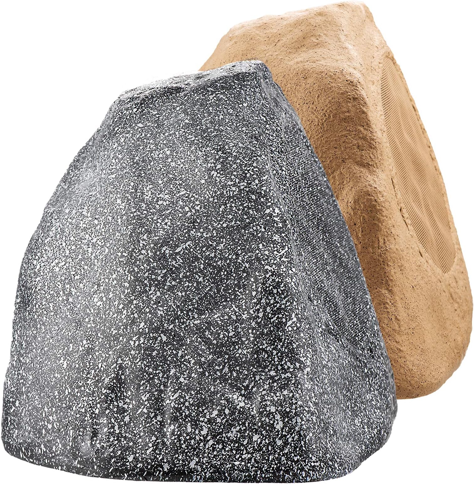 Amazon.com: STUDIOFINIX 8" Outdoor Rock Bluetooth Speakers Waterproof ...