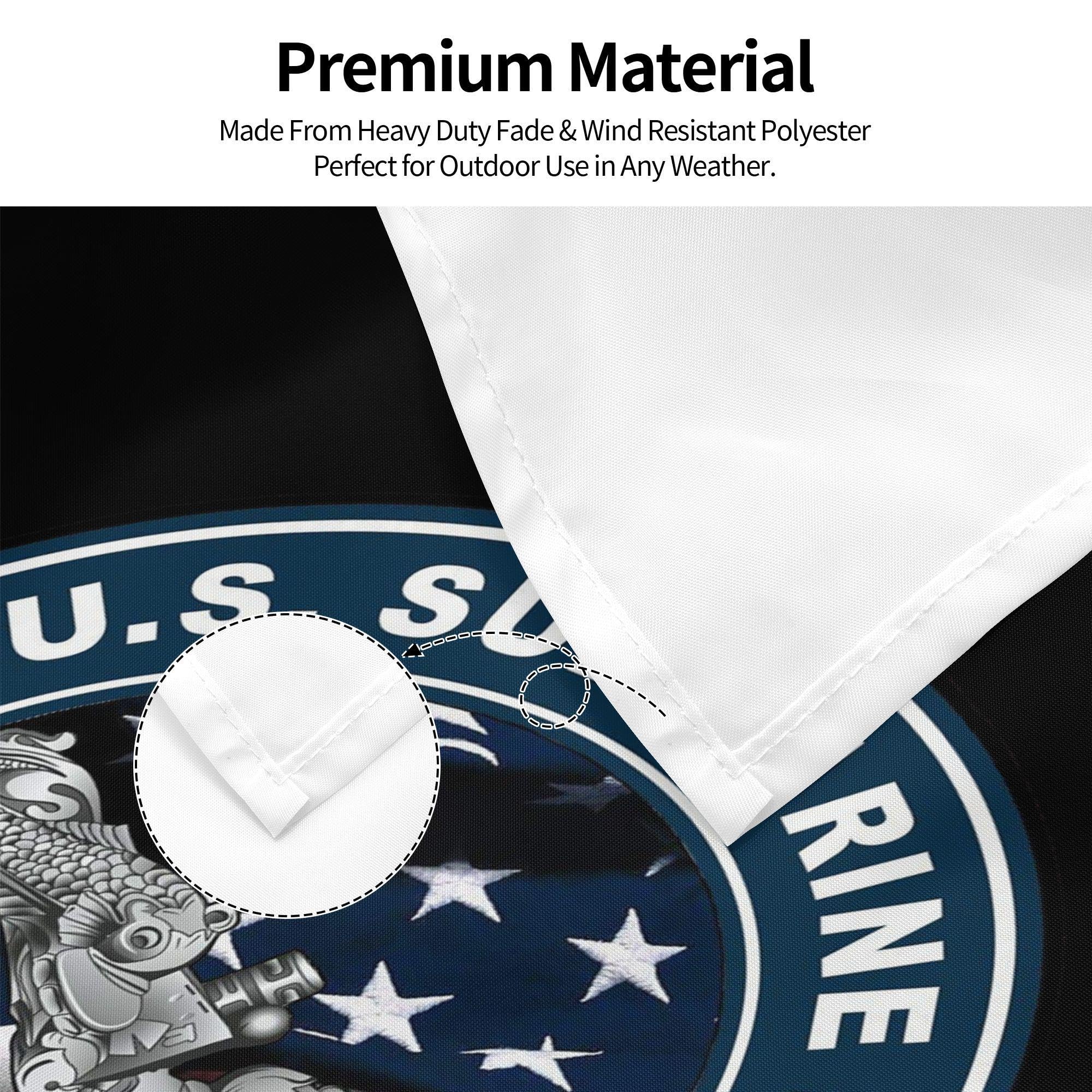 Snapklik.com : United States Navy Submarine- Force Veteran Flag Outdoor ...