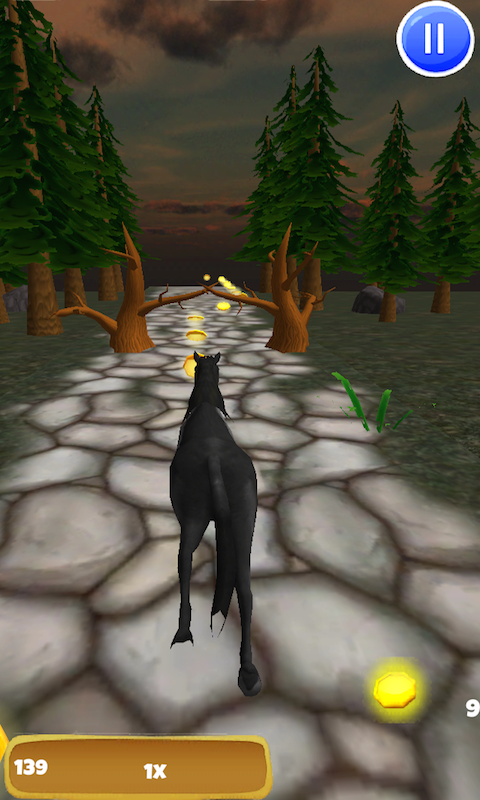 A Black Stallion: 3D Horsey Running Game - FREE Edition - App on Amazon ...