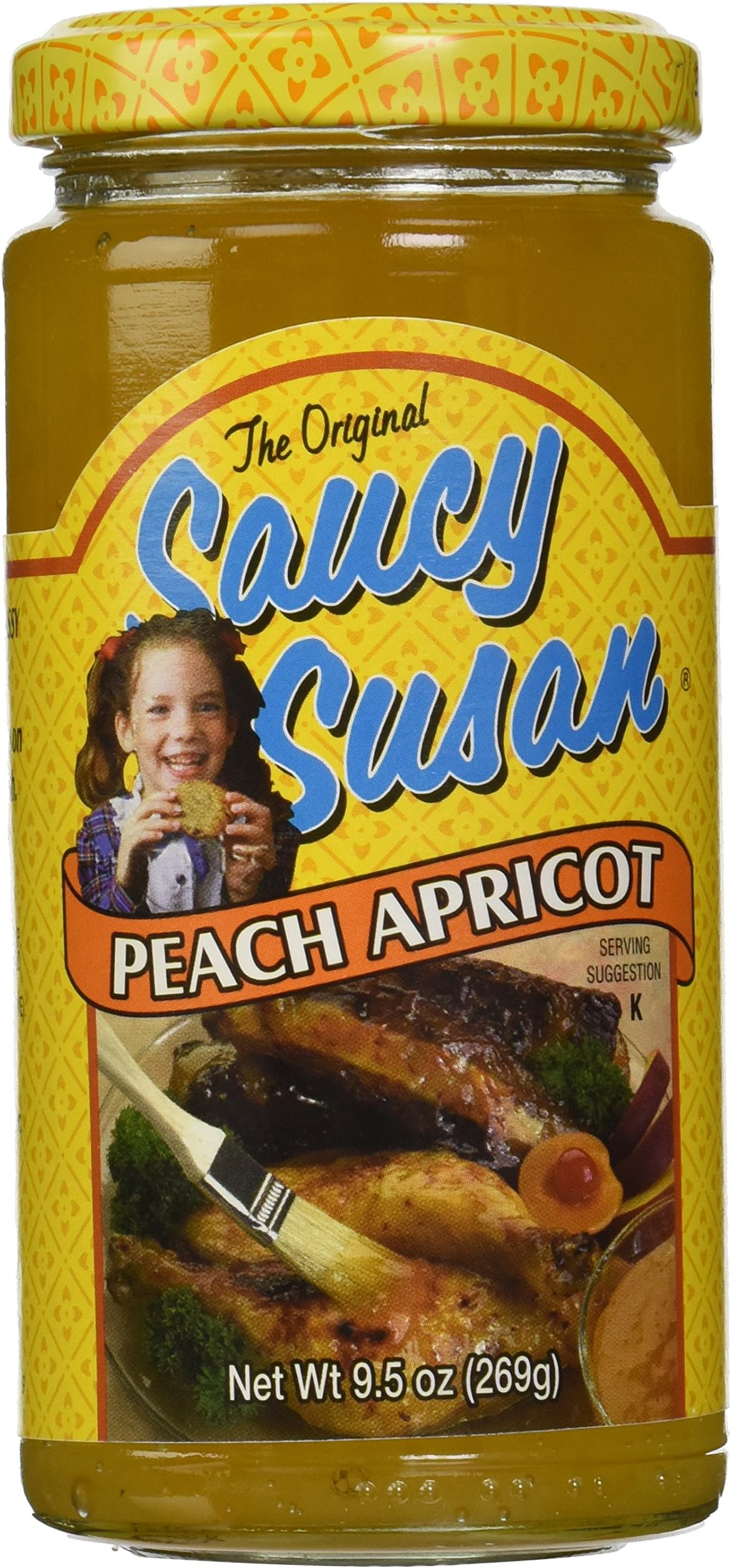 Amazon.com: SAUCY SUSAN Sauce Peach Apricot Original, 19 oz