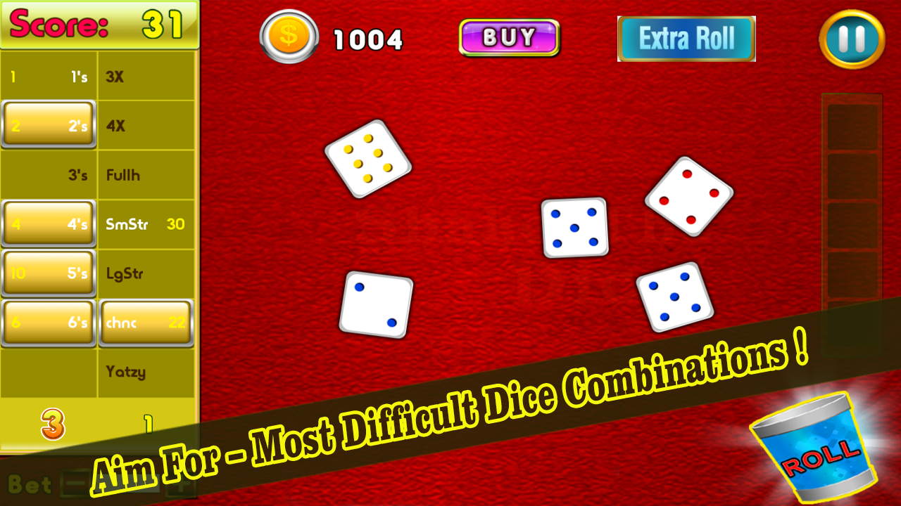 Yatzy World Mania Free - Dice Game for Friends Buddies and Android App ...