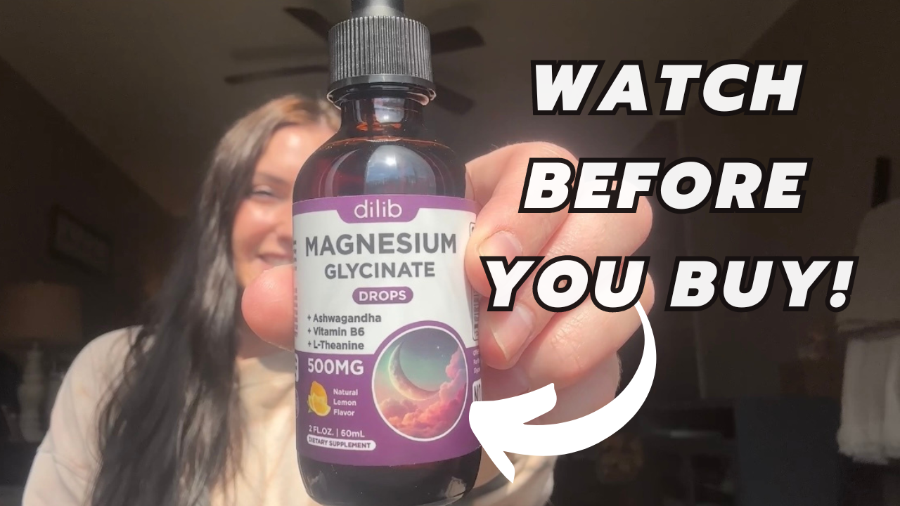Watch Review Using! dilib Magnesium Glycinate Supplement on Amazon Live
